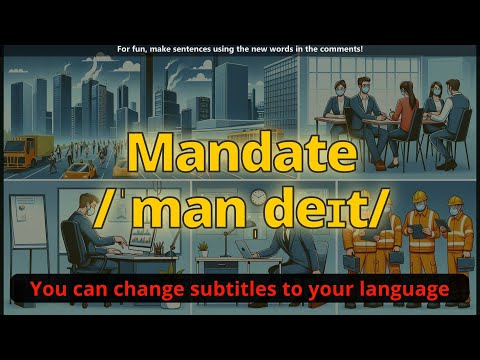 Mandate meaning with 5 examples(2)