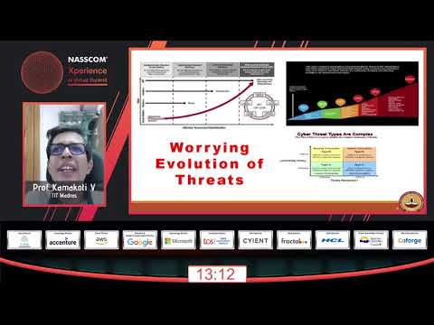 AI and Cybersecurity with Kamakoti V, Professor, IIT Madras | nasscom Xperience AI Summit 2020