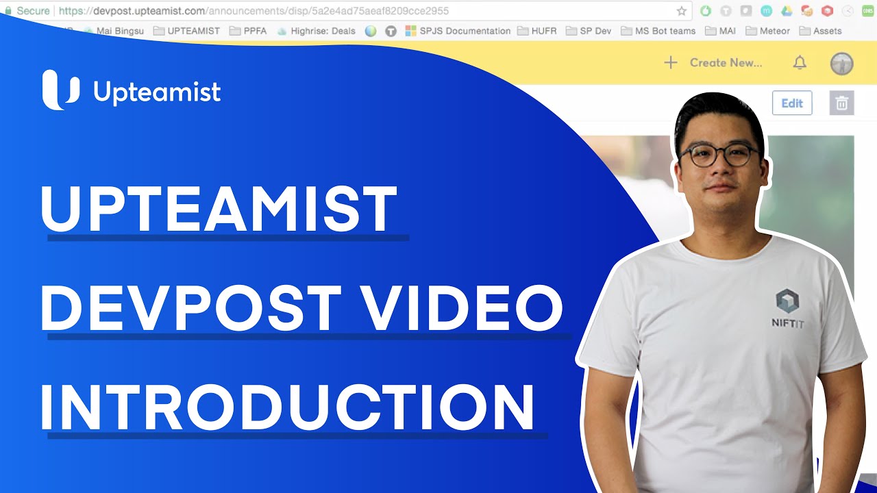 UPTEAMIST Devpost Video Introduction