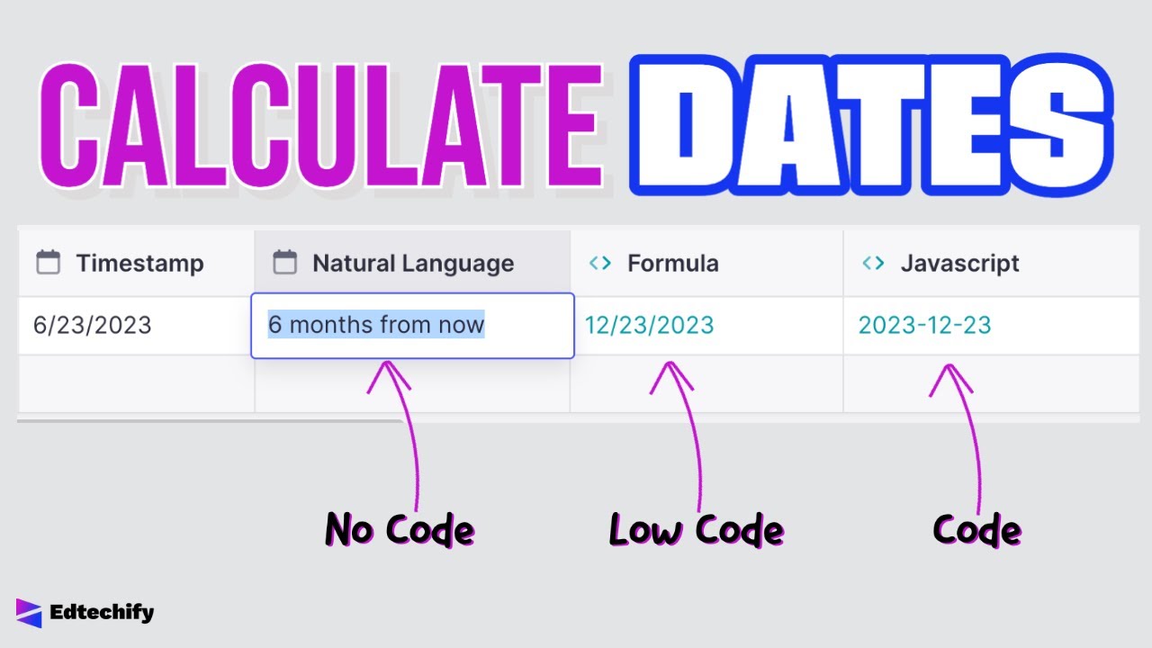 Glide: Calculate Dates