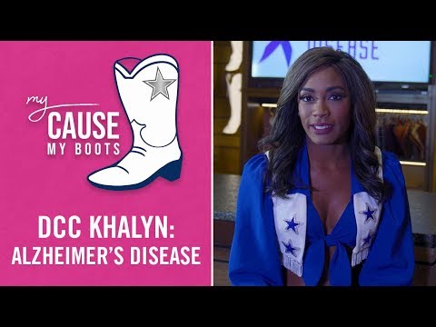 My Cause, My Boots: DCC Khalyn, Alzheimer's Disease | Dallas Cowboys 2018-2019
