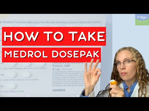 How to Take a Medrol Dosepak (or 6 Day Pack of Prednisone) ????