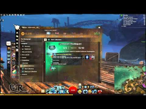 GW2 Luminescent Shoulderguard Collection Achievement