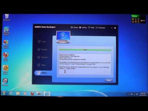 Check and Explore Backup Images