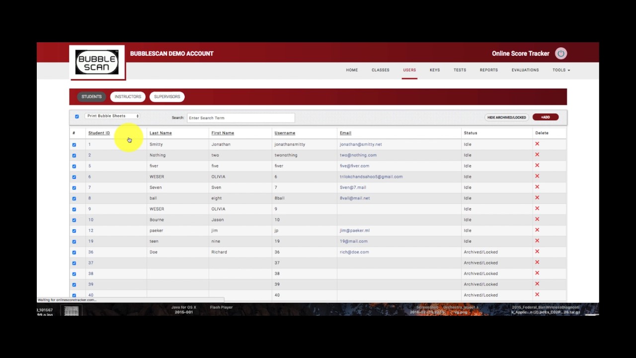 Pre-Print Answer Sheets - BubbleScan Tutorial
