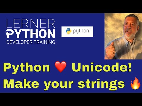 Python and Unicode characters
