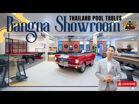 New Bangna Showroom! 🎱 Game Room Heaven in Thailand | Thailand Pool Tables Grand Opening