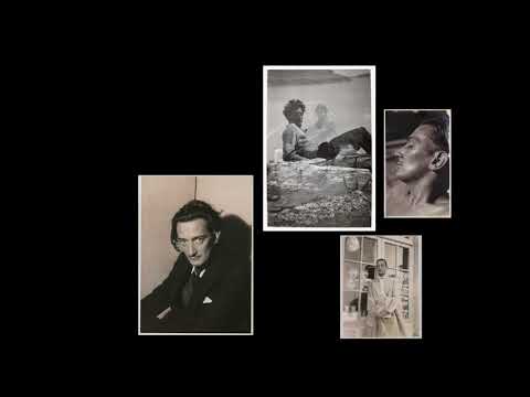 The women photograph Dalí