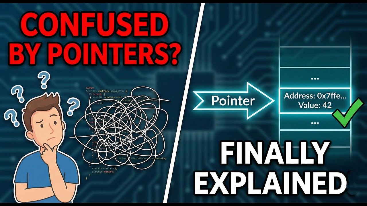 Stop Being Confused by Pointers! Watch This