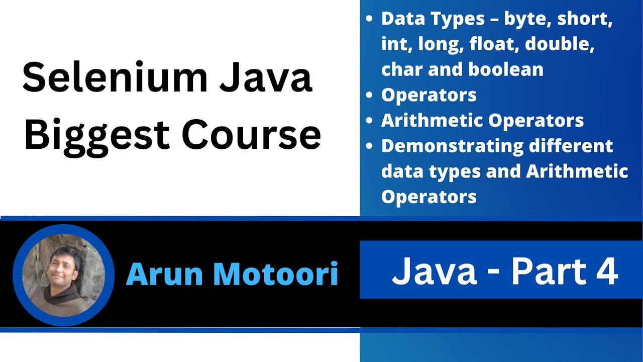 Java - Part 4 (Selenium Java Biggest Course)