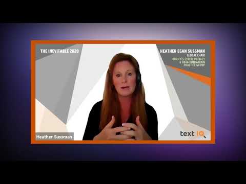 Text IQ Testimonial | Heather Egan Sussman, Global Chair Cyber, Privacy, & Data Group, Orrick