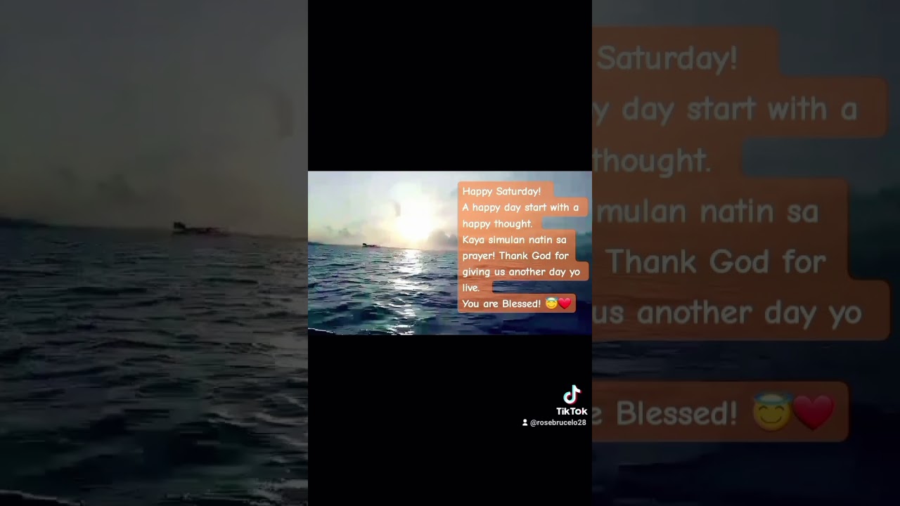 Have a Blessed Saturday! 😇❤️