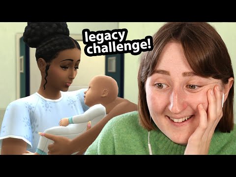 the next generation of my sims legacy challenge is born!