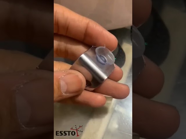 Self L Button - Aluminium self Veccum L-Button Manufacturer from Rajkot