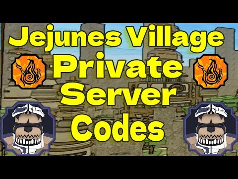 100 Private Server Codes For Jejunes Village | Shindo Life