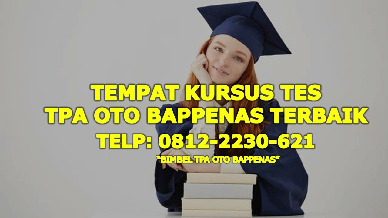 REKOMONDASI | 0812-2230-621 | Bimbel Privat Modul Tpa Bappenas Pdf