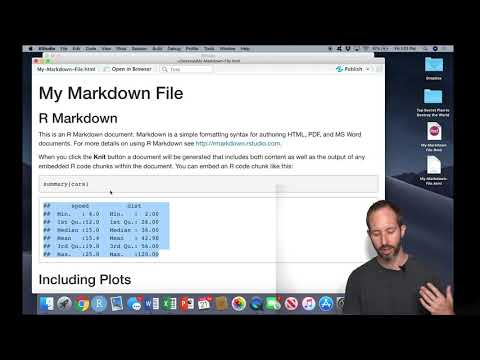 Creating an R Markdown File