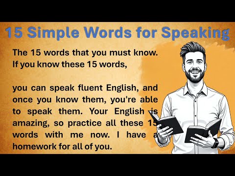 15 Simple Words for Speaking - Improve Your English Story - Graded Readers