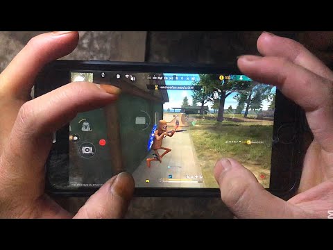 HANDCAM ⚡️ SOLO VS SQUAD I PHONE 8 PLUS FREE FIRE 🔥 GAMEPLAY
