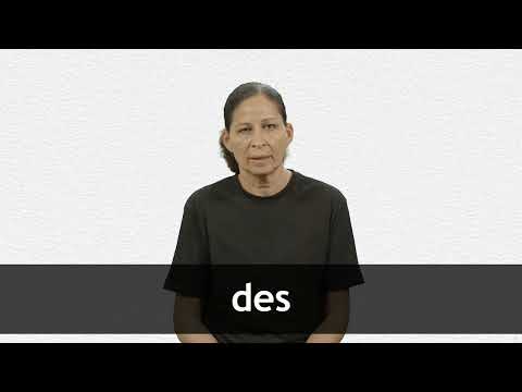 English Translation of “DES” | Collins French-English Dictionary