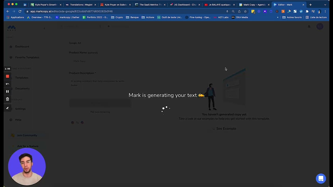 How to write Google Ads using Mark Copy AI ✍️