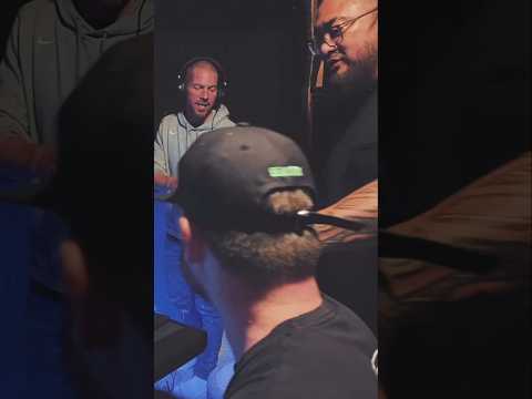 In the booth w/Buddz working 'All Night' 🫡