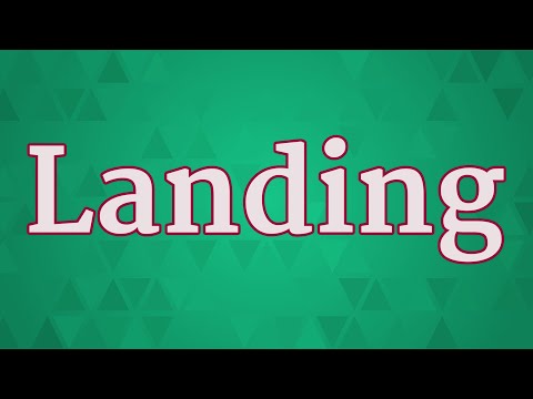 LANDING pronunciation • How to pronounce LANDING