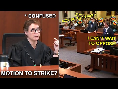 Amber's Lawyer CONFUSES Judge with MOTION TO STRIKE and Audience Laughs