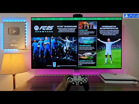 EA FC25 Showcase PS4 Slim Gameplay