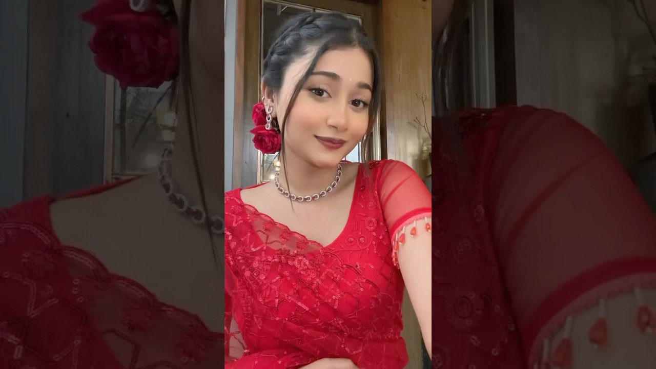 Red Soft Net Saree Drape Styles: A Step-by-Step Guide | Book Now +91 94094 49561 #saree