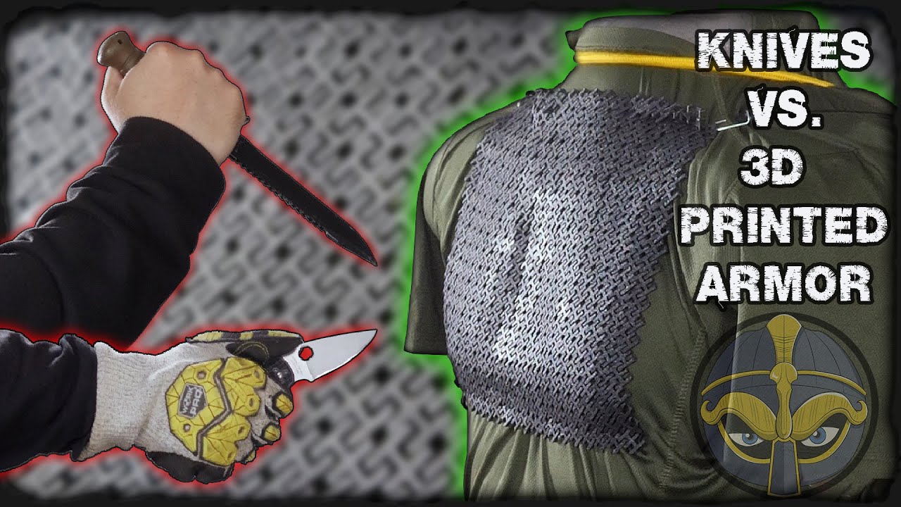 Could 3D Printed Armor Save You from a Knife Attack?