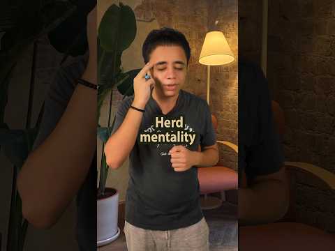 a saying about herd mentality