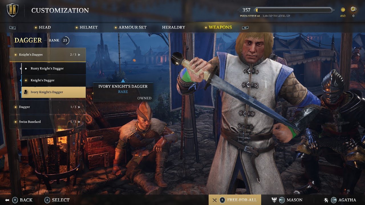 The Dagger is the most deceptive weapon in Chiv 2