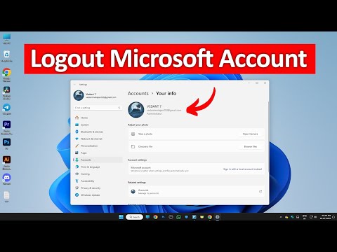 How to Logout from Microsoft Account in Windows 11 (Updated)