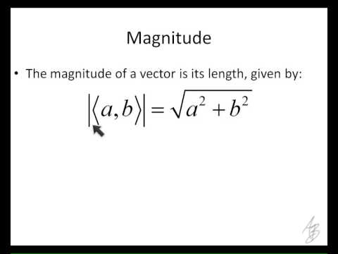 10.2 - Vector Terminology