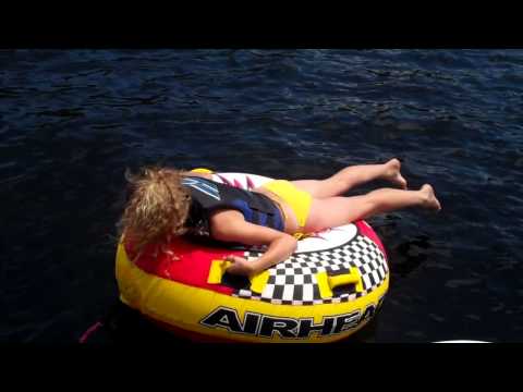 July 2011, Maddy, at McCall, Idaho, with Uncle Chris and Aunt Kasie