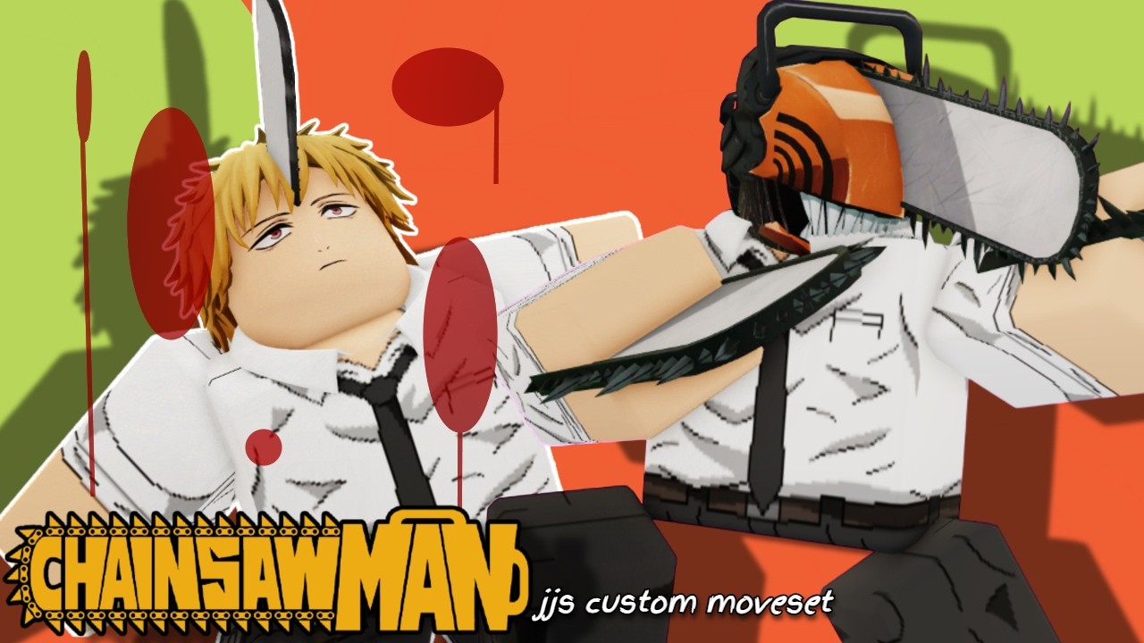 JJS Skill Builder Denji/Chainsaw Man Moveset Showcase (Rework)