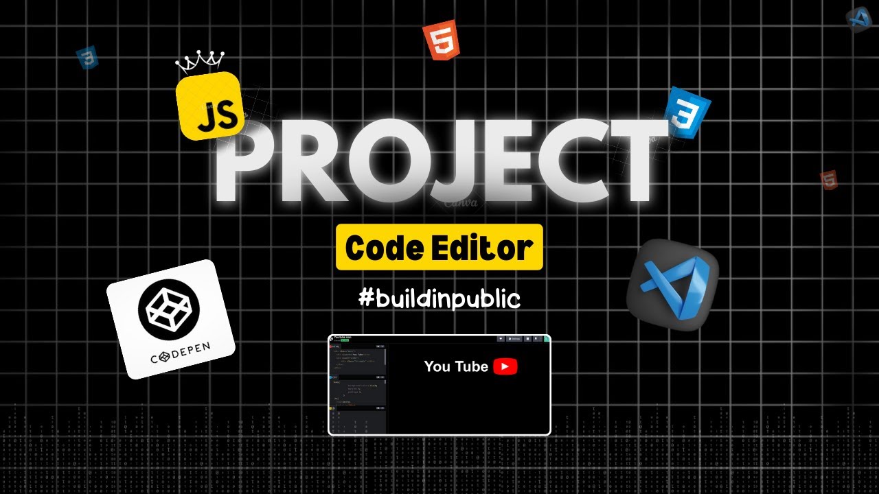 Code Editor using HTML, CSS and JavaScript | Codepen Clone #webdevelopment #coding #javascript
