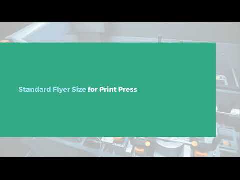 What is the Standard Flyer Size? | 55printing.com