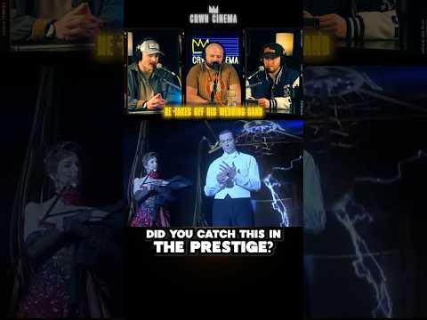 Did you notice this in THE PRESTIGE?