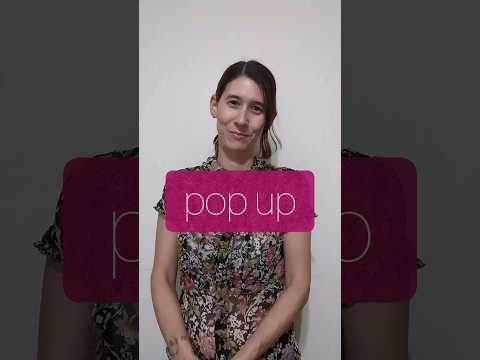 Learn English Phrasal Verbs- 207: POP UP #shorts