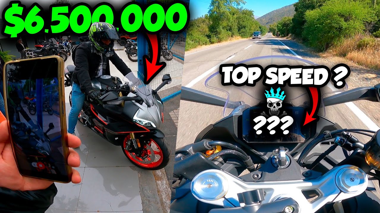 [ CFMOTO 450 SR-S ] Can I Get Top Speed? / Buying Experience and First Impression #chile #nivem
