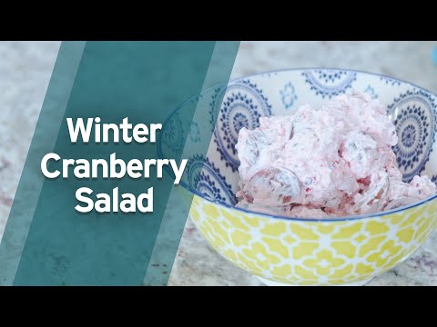 Healthy Bites: Winter Cranberry Salad