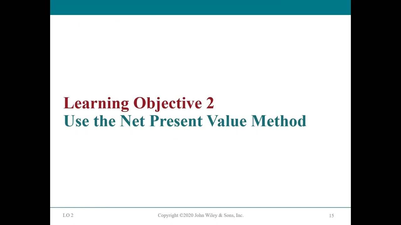 Chapter 18 Capital Investments ACCT5012 M Little S22