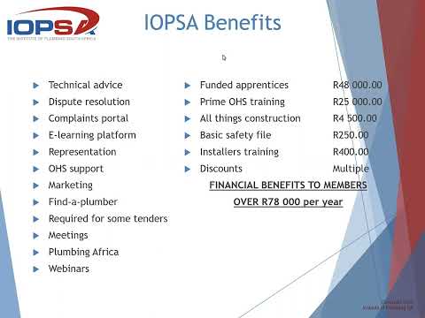 Business 101 - What Has IOPSA Been Up To in 2022 - 28 November 2022