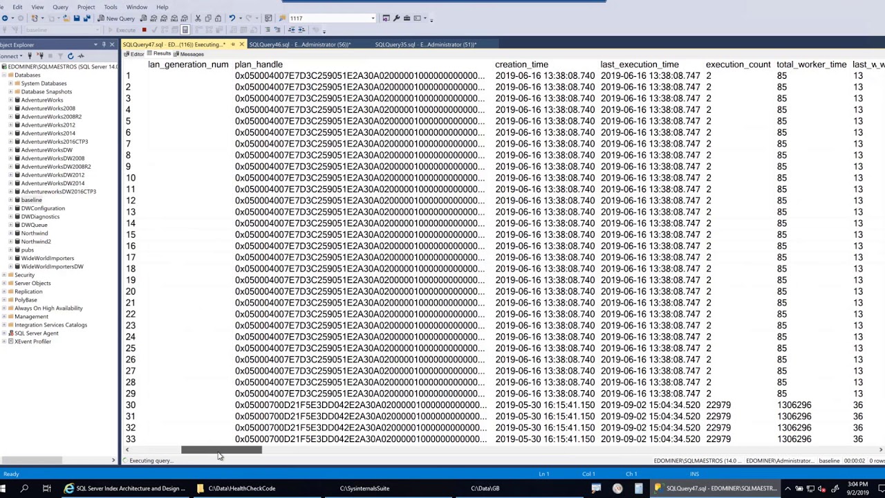 Tracking CPU Time Consumption Database Wise in SQL Server (by Amit Bansal)