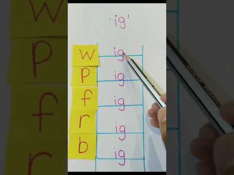 ll words with ig blends ll