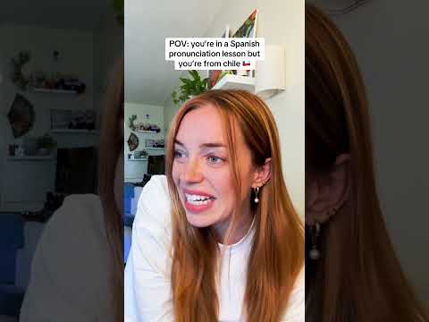 When you try to pronounce words in Spanish but you’re Chilean 🤣 #chilenos #acentochileno