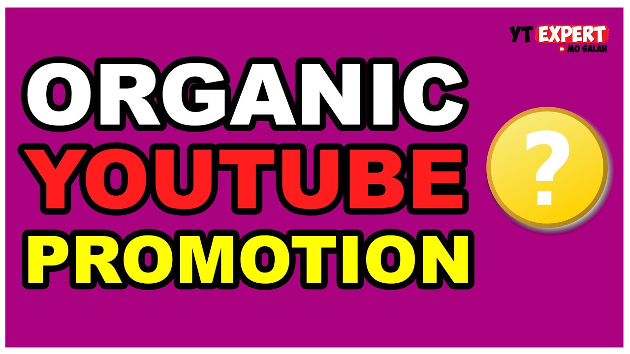 Organic YouTube Promotion Techniques To Grow Your Channel