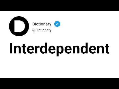 Interdependent Meaning In English